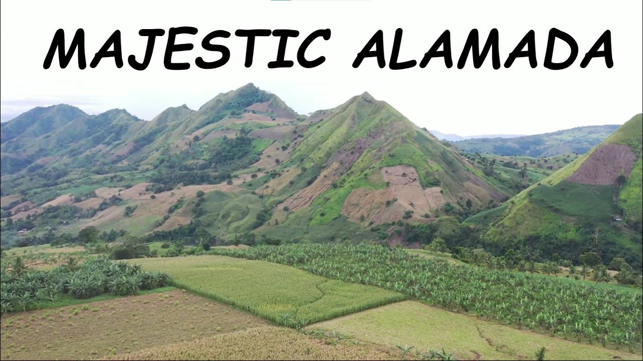 Majestic Beauty Of Alamada, North Cotabato - Farmland Drone Shot - YouTube