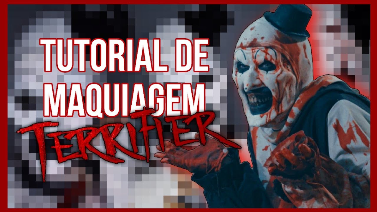 Maquiagem Art Terrifier - How to makeup Halloween - YouTube