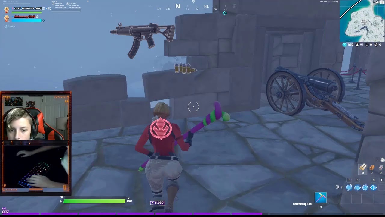 PLAY FORTNITE HAVING FUN - YouTube