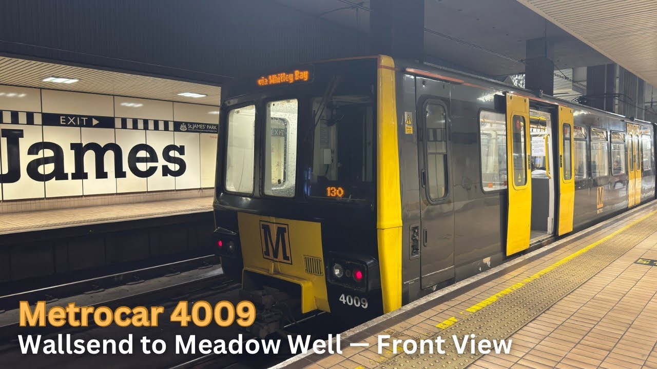Metrocar 4009 — Wallsend to Meadow Well - YouTube