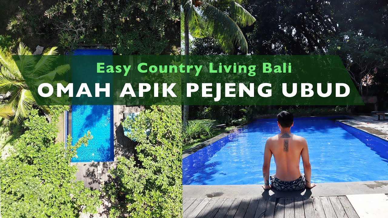 Easy Eco Country Living Bali at Omah Apik Pejeng, Green Sanctuary in ...