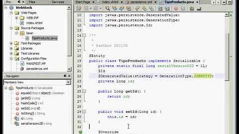 jsf-ejb-netbeans - YouTube