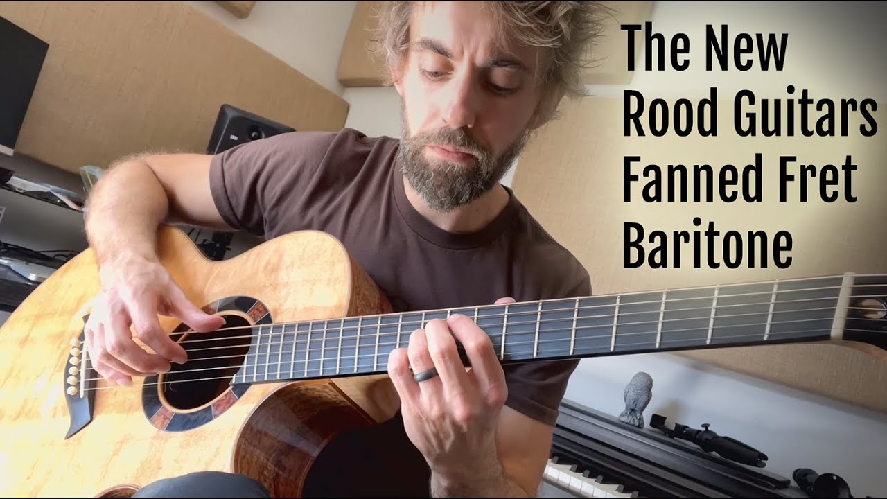 Rood Guitars Fanned Fret Baritone - Mark Kroos - YouTube