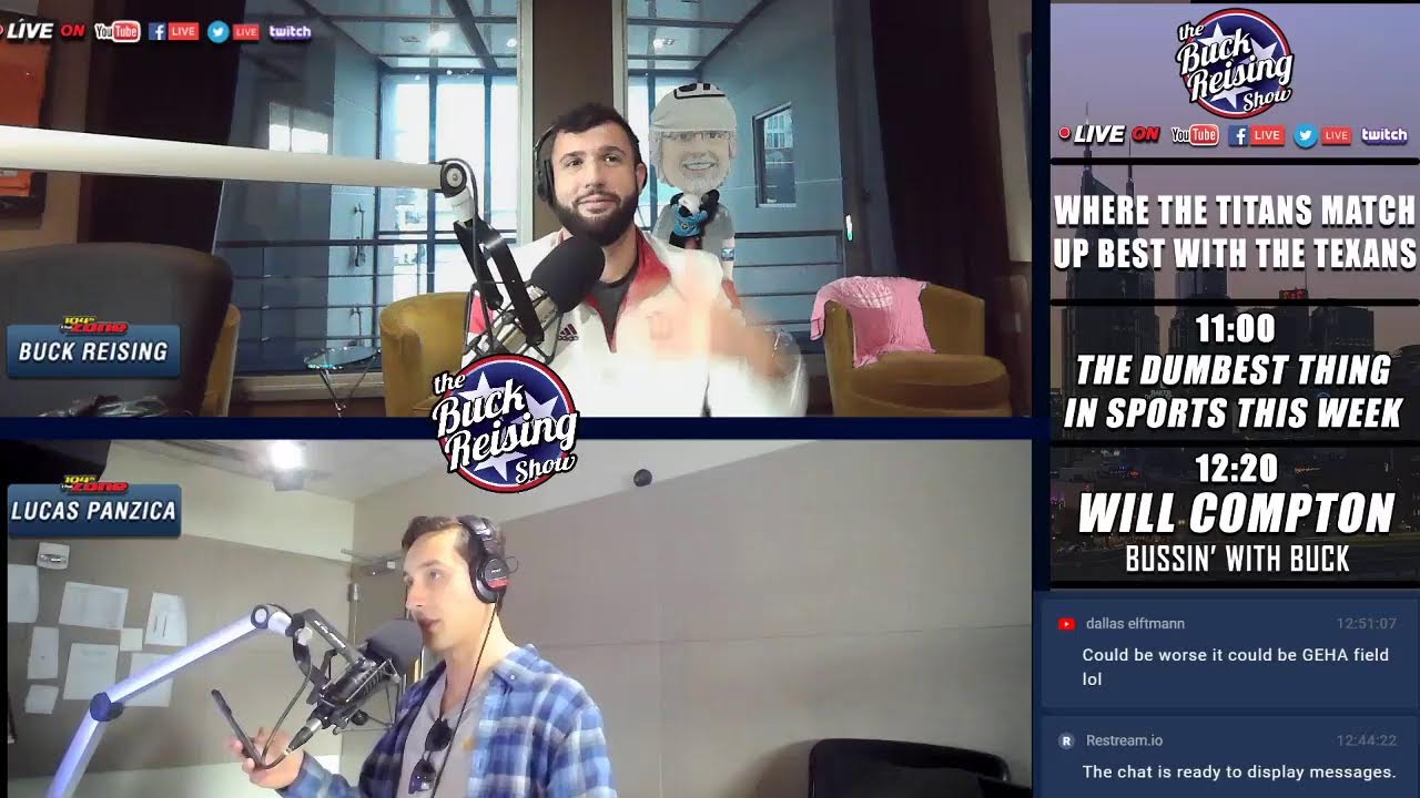 The Titans’ one big advantage over the Texans | The Buck Reising Show ...