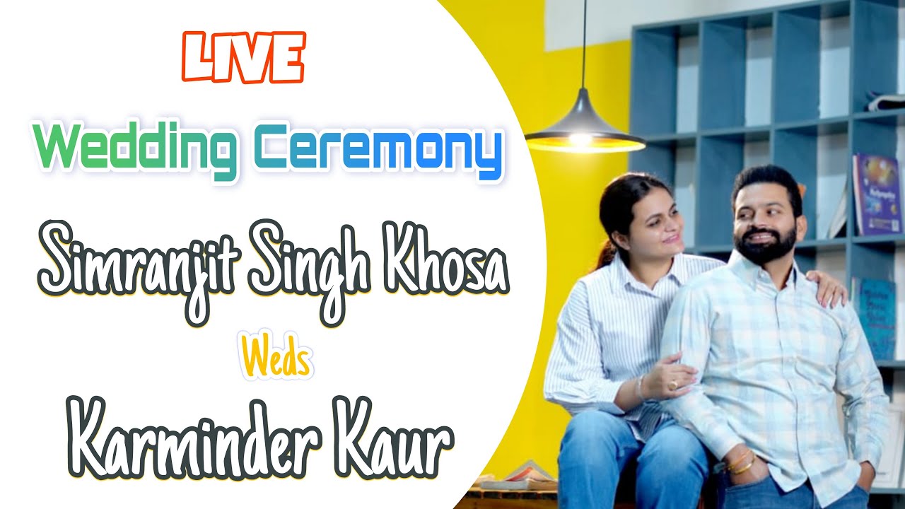 [ LIVE ] Wedding Ceremony || Simranjeet & Karminder II Raj Studio ...