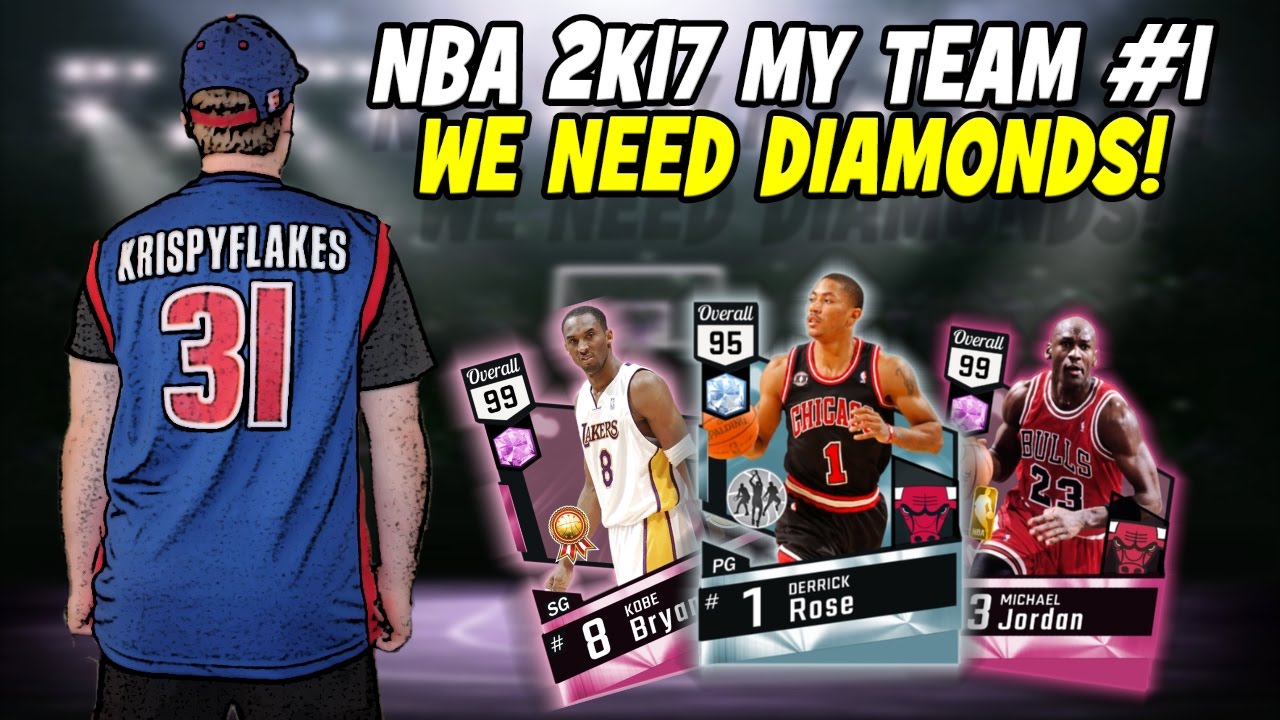 NBA 2K17 MYTEAM ONLINE #1 - WE NEED DIAMONDS!!! !! COME ON RONNIE2K ...