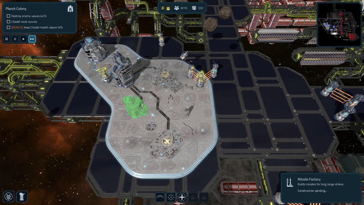 Colony Siege, RTS- Planck Colony (Hard) - YouTube