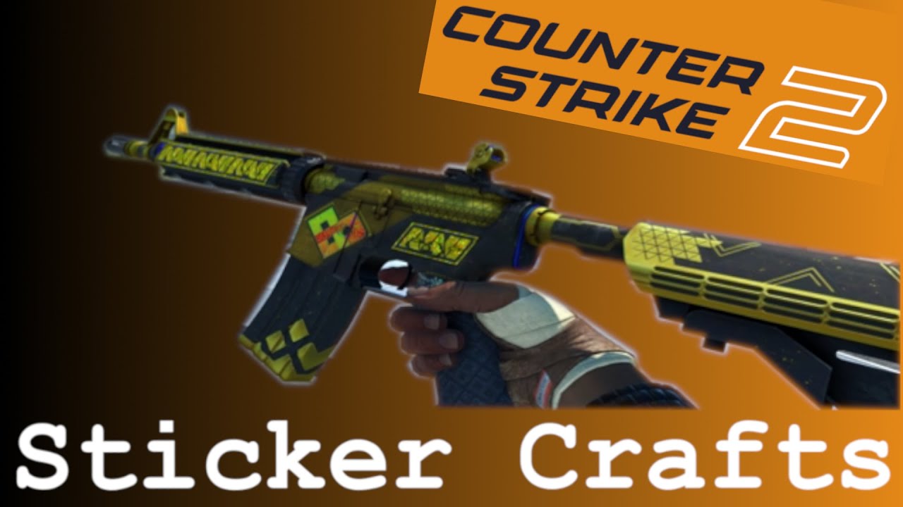 Counter Strike 2: COOL STICKER CRAFTS! - YouTube