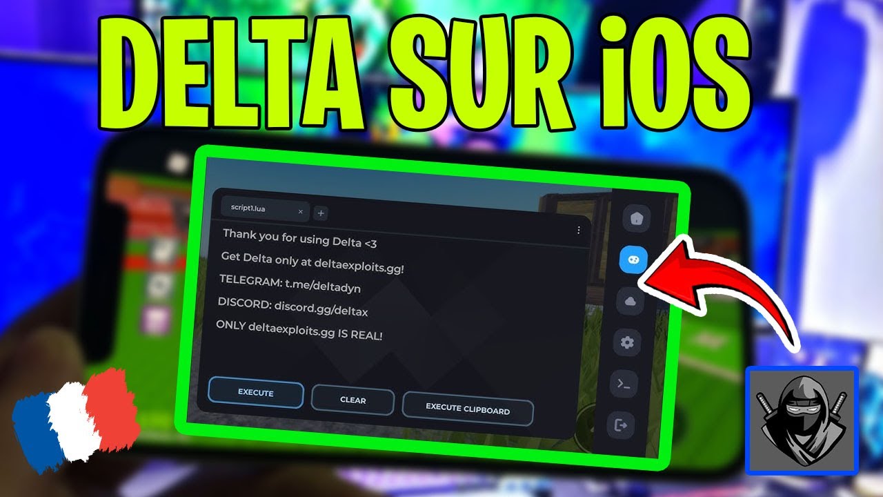 Comment installer Delta Executor sur iOS iPhone iPAD - Delta Executor ...