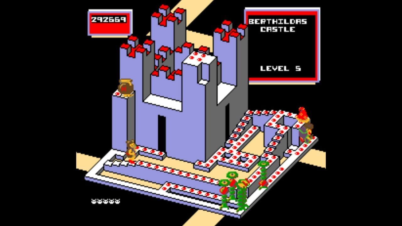 Crystal Castles [Arcade Longplay] (1983) Atari {version 2} - YouTube