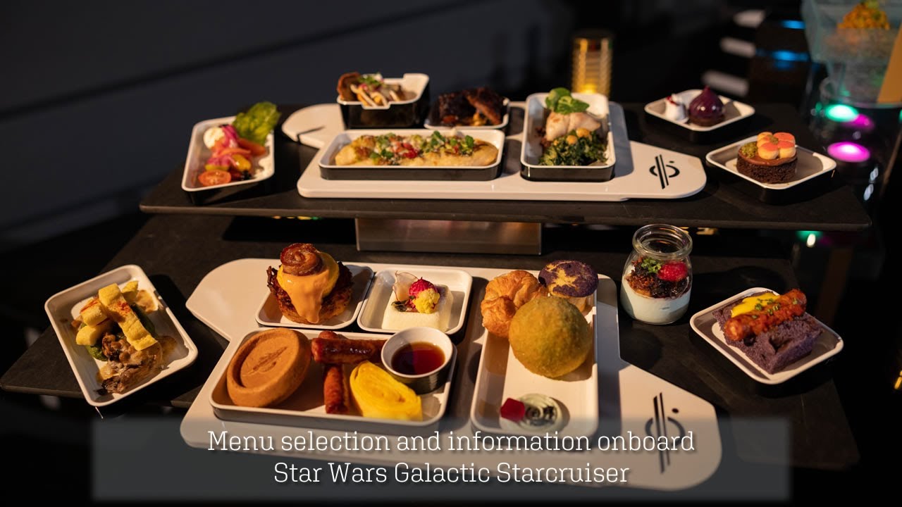 Star Wars Galactic Starcruiser | Food Information - YouTube