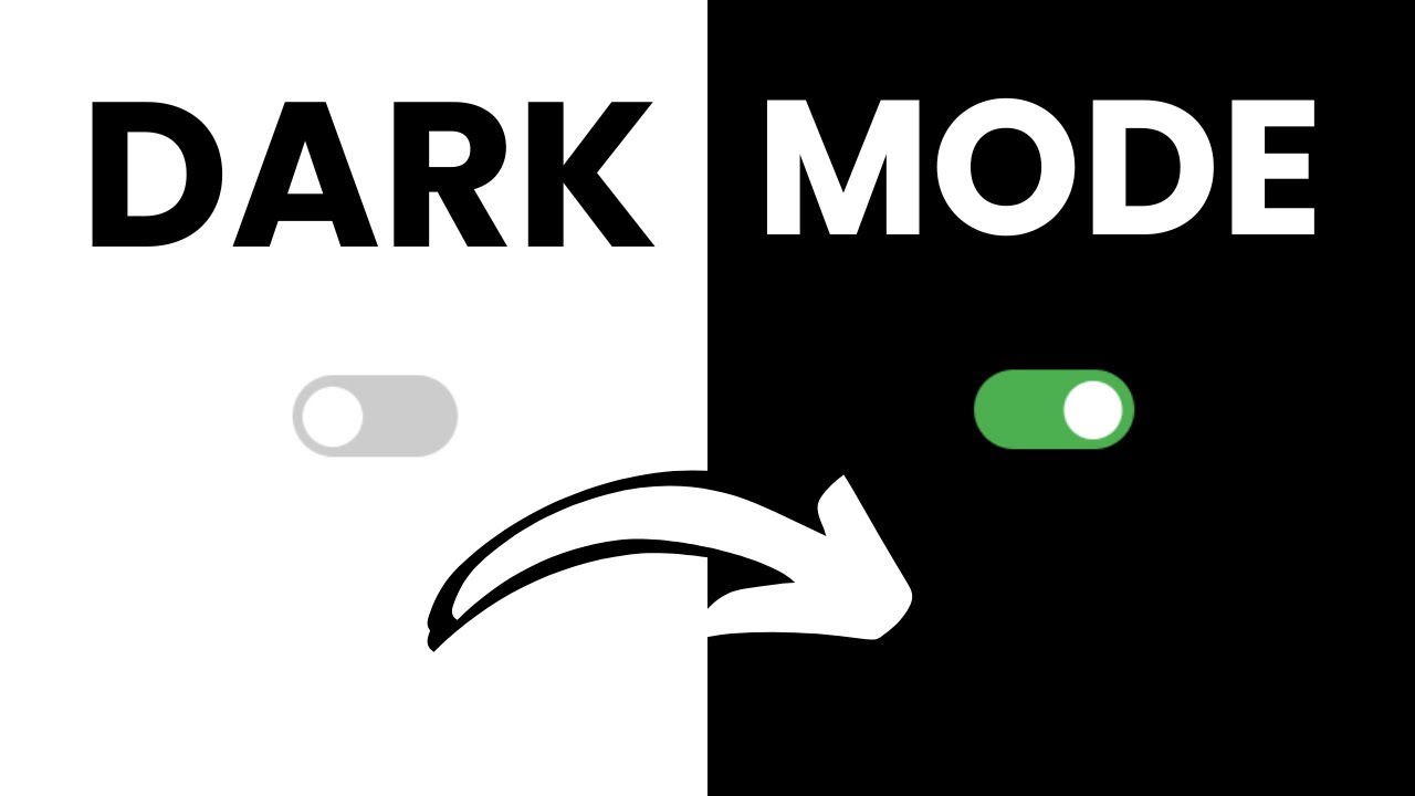 Create Dark Mode Toggle Button in just 3 minutes - YouTube