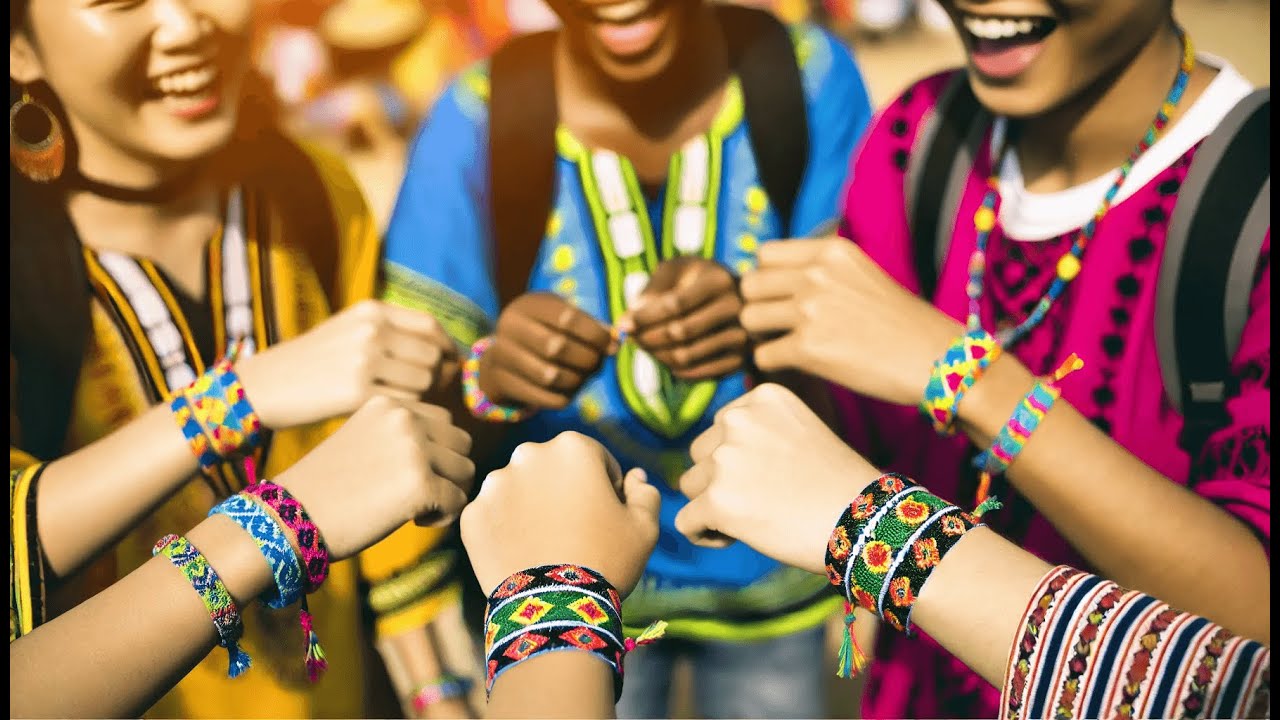 🌟 Miss Rabbit Rainbow Heishi Surfer Bracelets Set | Best Squad ...