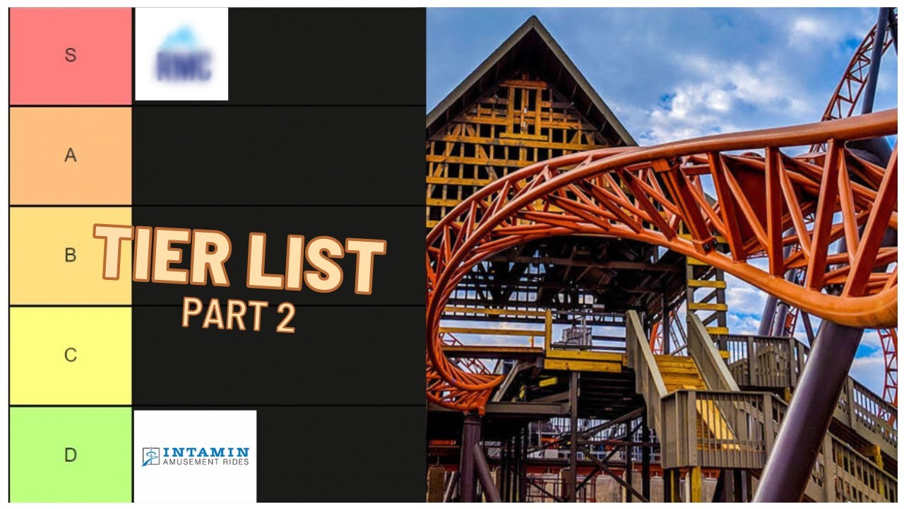 The Ultimate Roller Coaster Manufacturer Tierlist, (Part 2) - YouTube