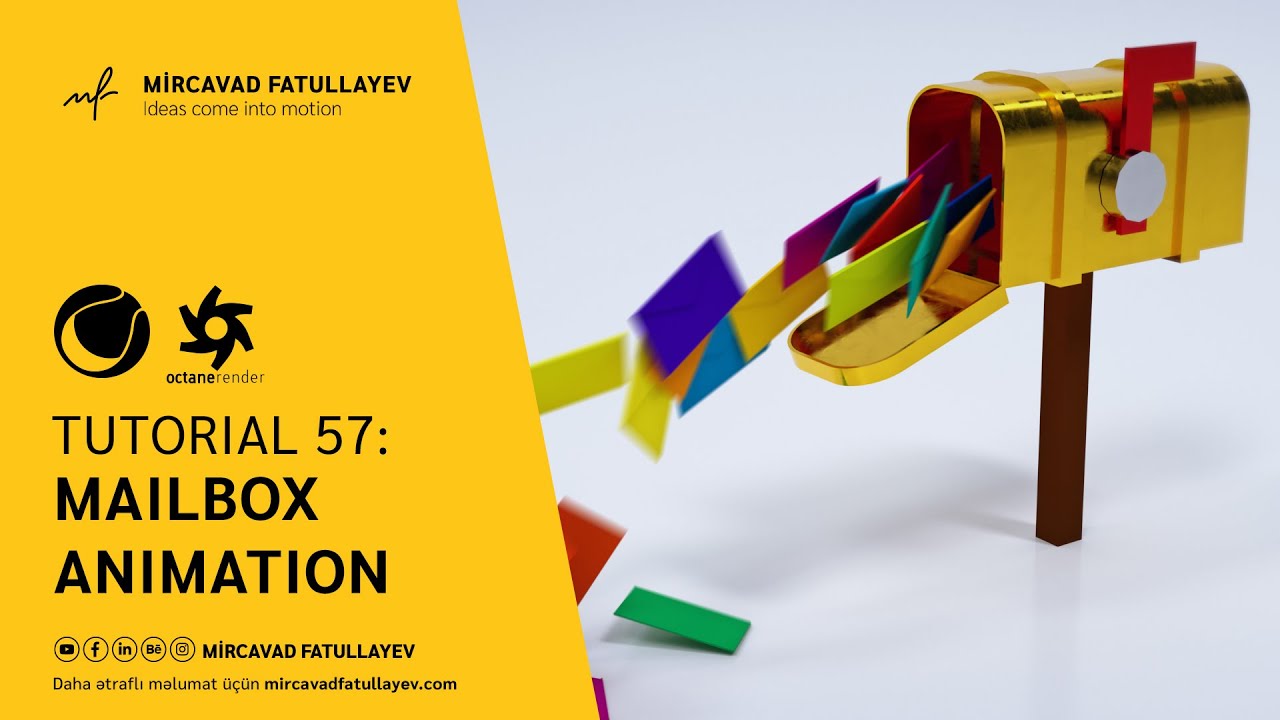 Mailbox Animation - Cinema 4D Tutorial - YouTube