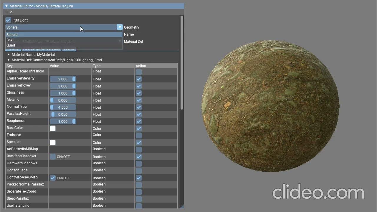 Make your own Material Editor (with ImGui) part 3 - jMonkeyEngine - YouTube