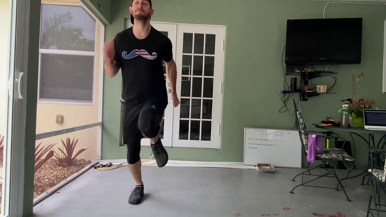 Band Resisted Sprint - YouTube