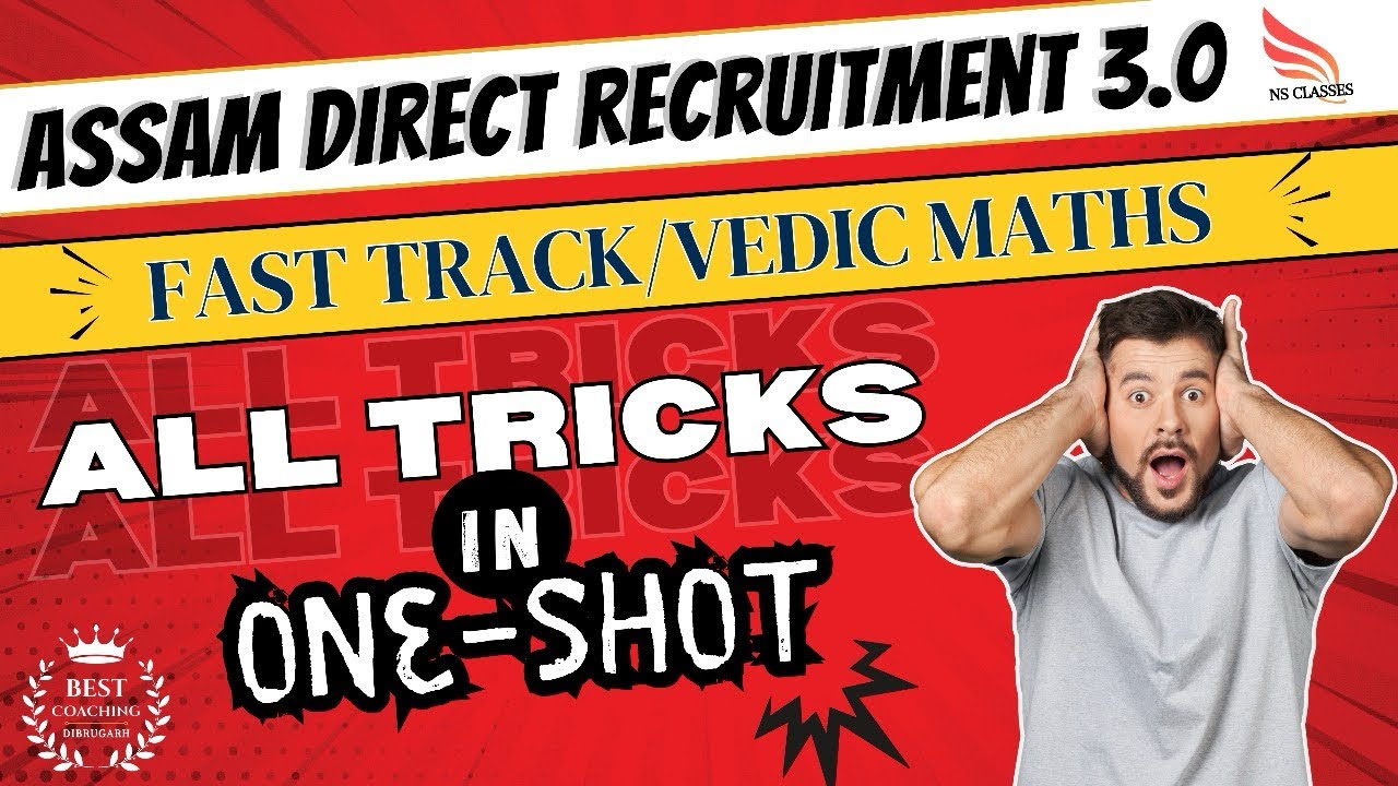 Fast Track mathematics ||| Vedic Maths|||ADRE 3.0||| NS Classes - YouTube