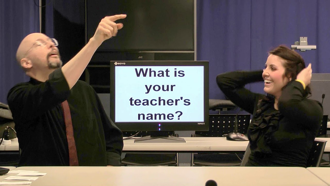 American Sign Language (ASL) Lesson 01 (Katelyn) (1080p) - YouTube