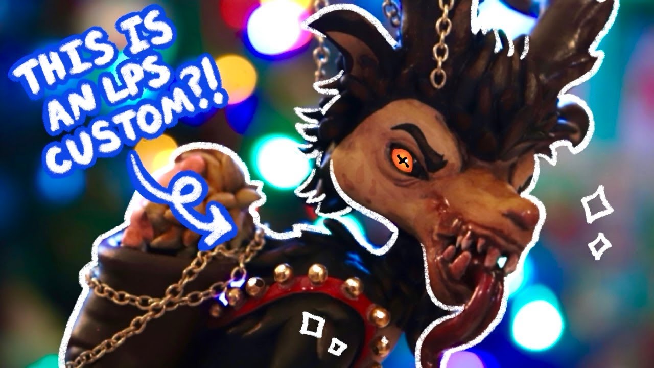 My MOST AMBITIOUS LPS Custom EVER! {Krampus} - YouTube