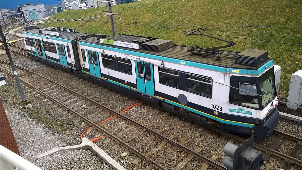 1023 Mike Mabey at Queens Road Depot - Goodbye to the T68 Trams - YouTube