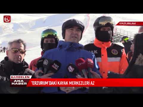 Kardelen TV / Kayakseverler Erzurum'a Akın  Ediyor