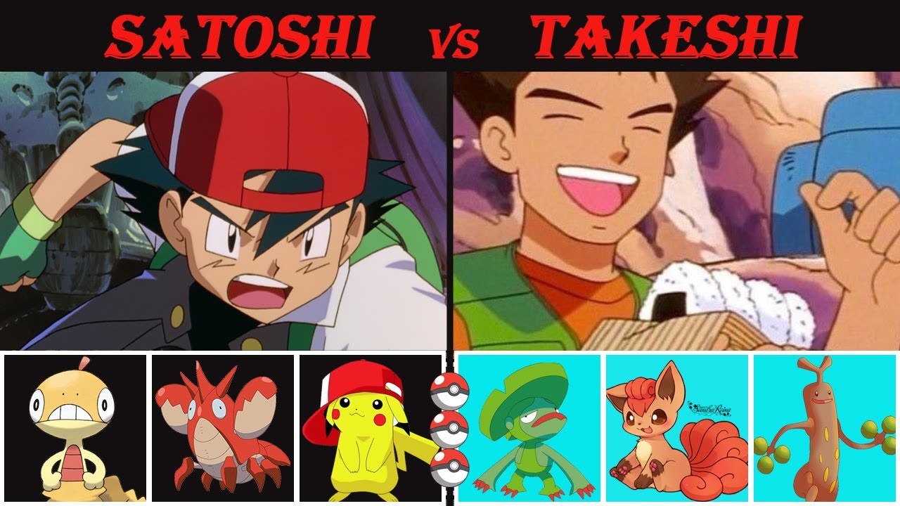 Satoshi vs Takeshi - Pokémon Sword và Shield - YouTube