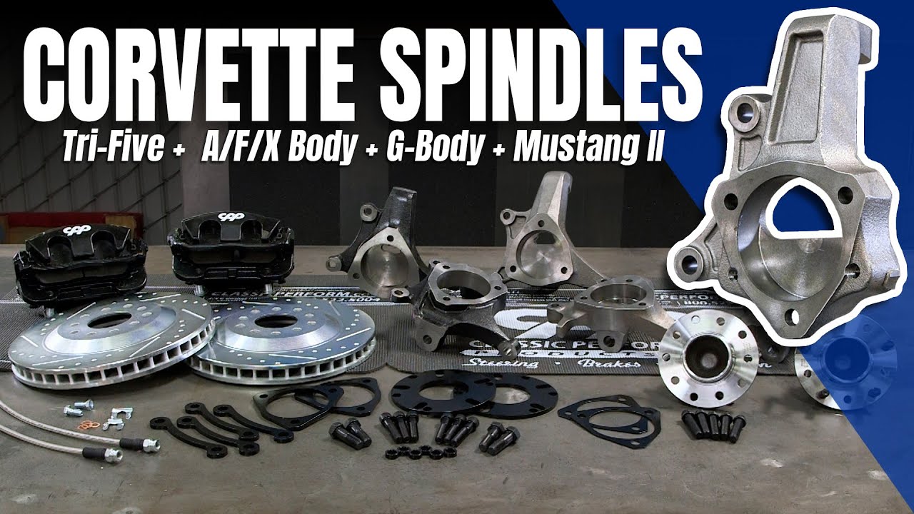 Corvette-Style Spindles: Modern Reliability & Brakes for Your Classic ...
