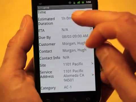 Android for Intuit Field Service Management - YouTube