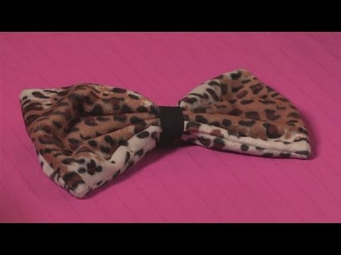 How To Make A Scene Hair Bow - YouTube