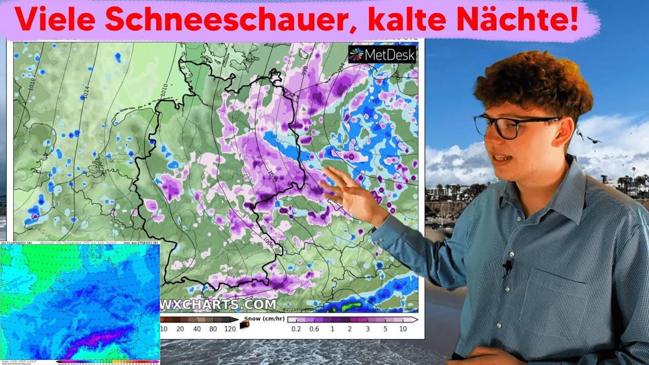 Viele SCHNEESCHAUER, KALTE Nächte! Meine erste (richtige ...