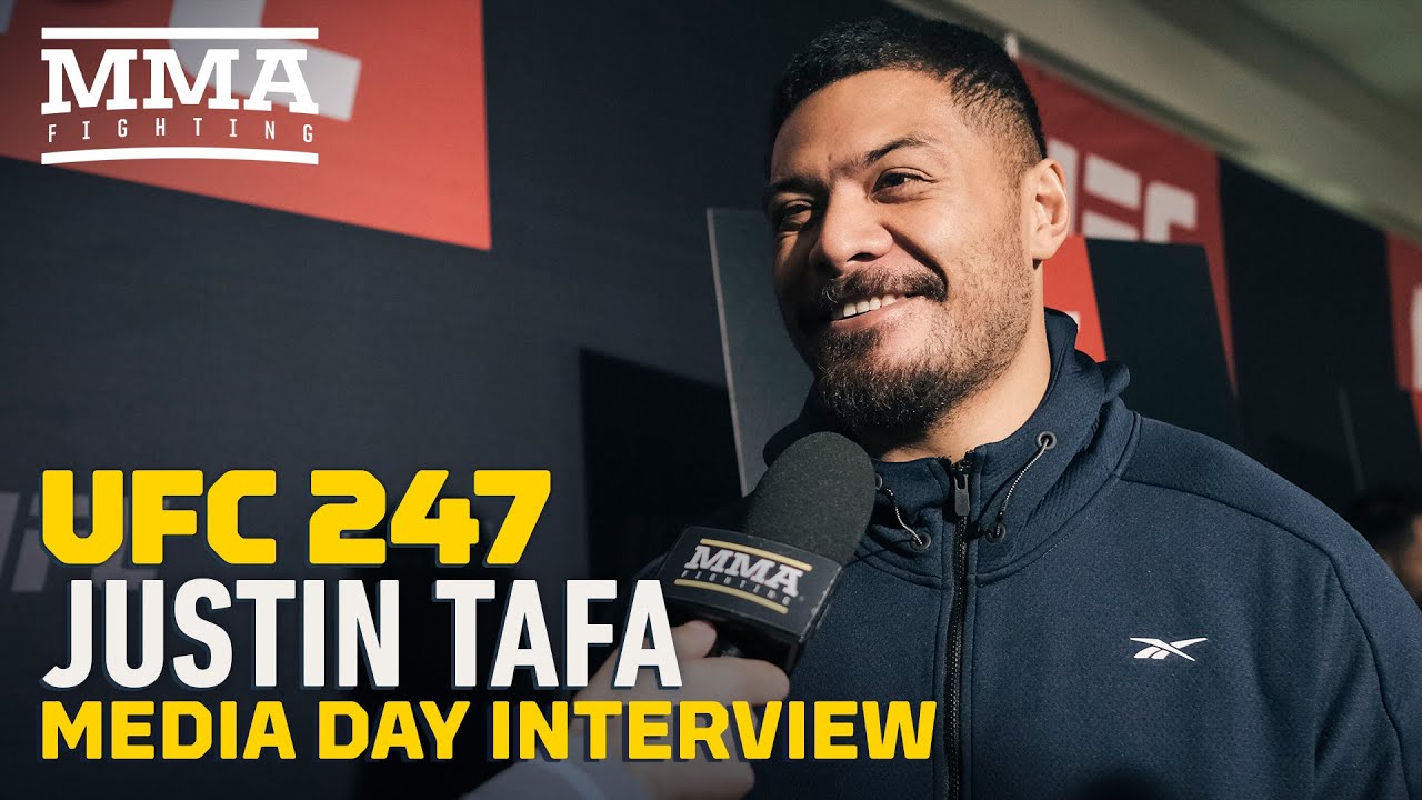 UFC 247: Justin Tafa Much More Relaxed in Second UFC Fight After Losing ...