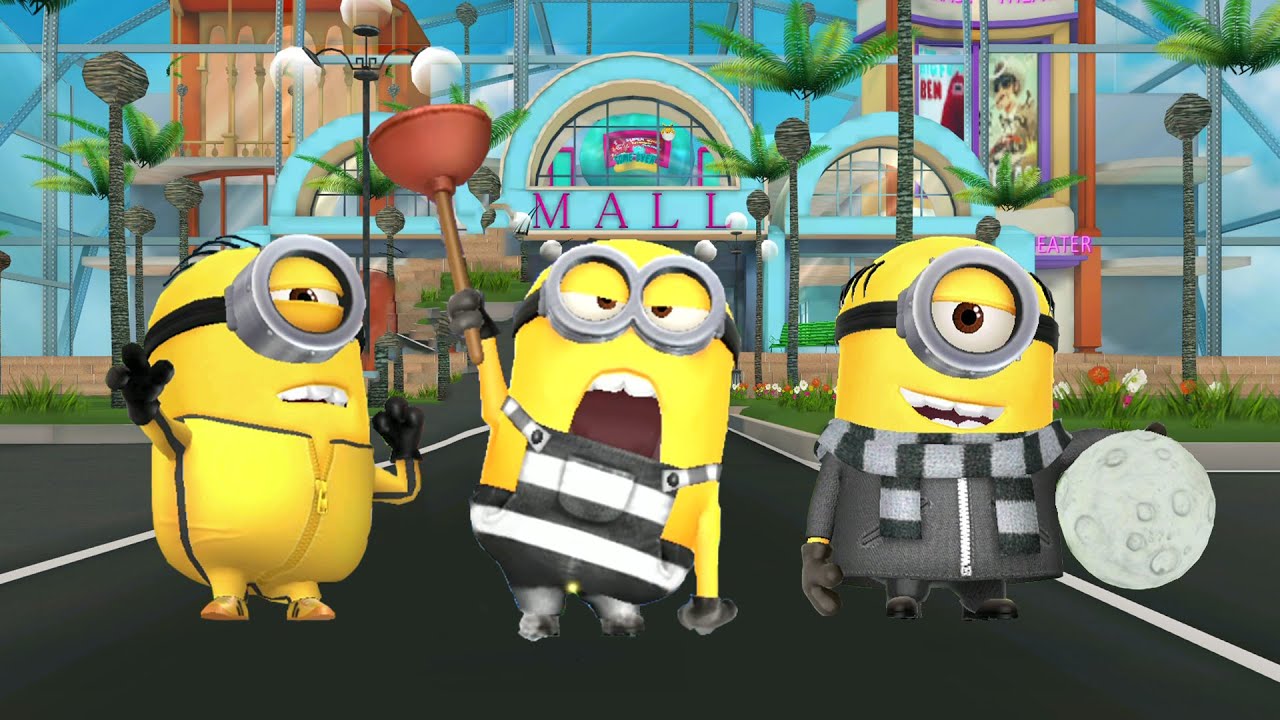Minion Rush April Fools Day Prisoner Minion Kung Fu Stuart Minion and ...