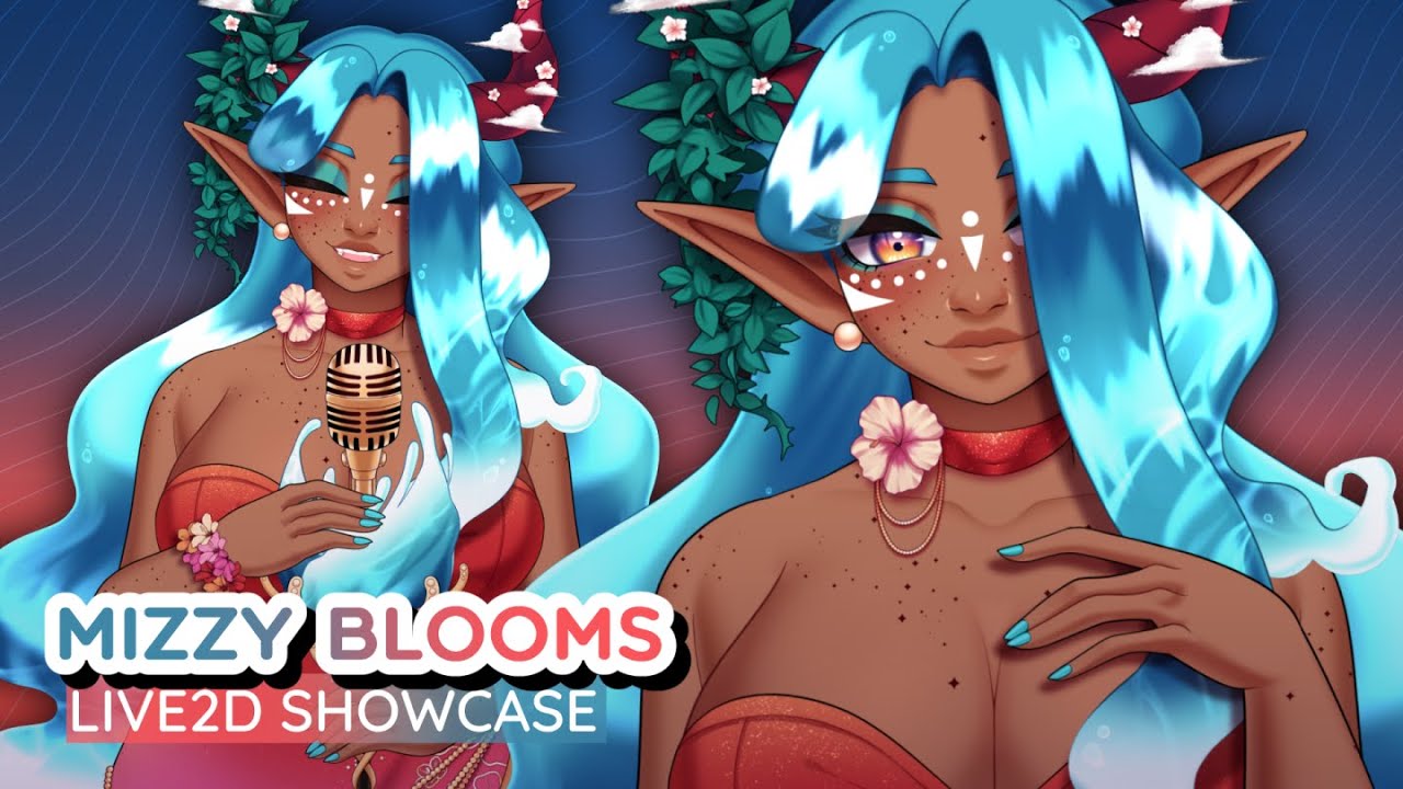 Mizzy Blooms (Singer Version) 🌺🎤 | Live2D Showcase - YouTube