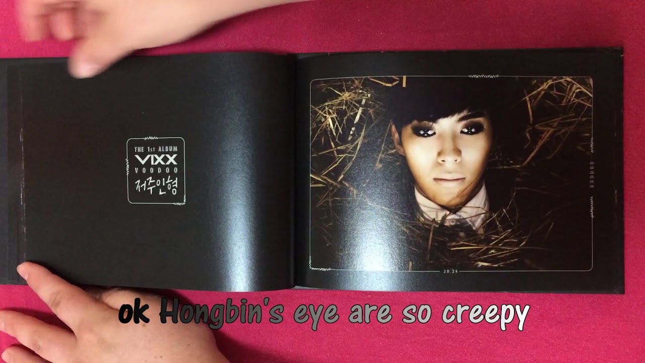 Vixx Voodoo Doll Album Unboxing (yay finally) - YouTube