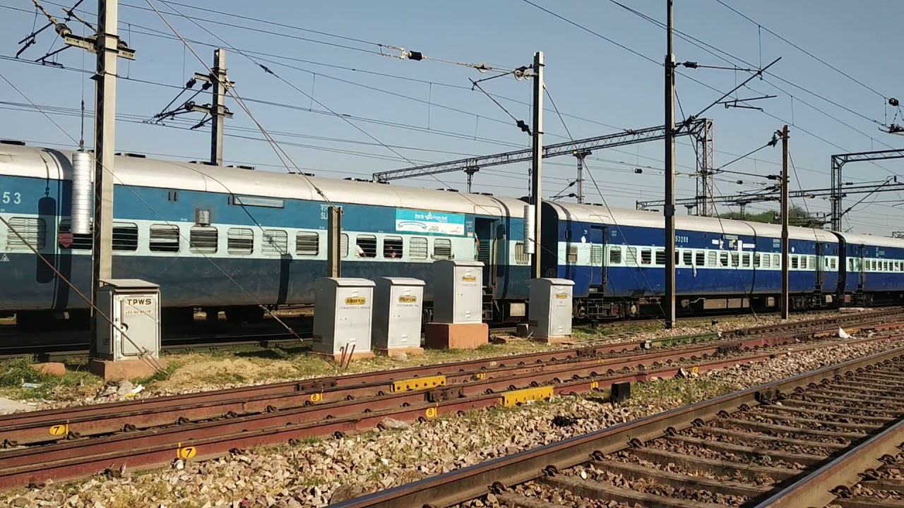 Goa sampark kranti express the journey to heaven of india - YouTube
