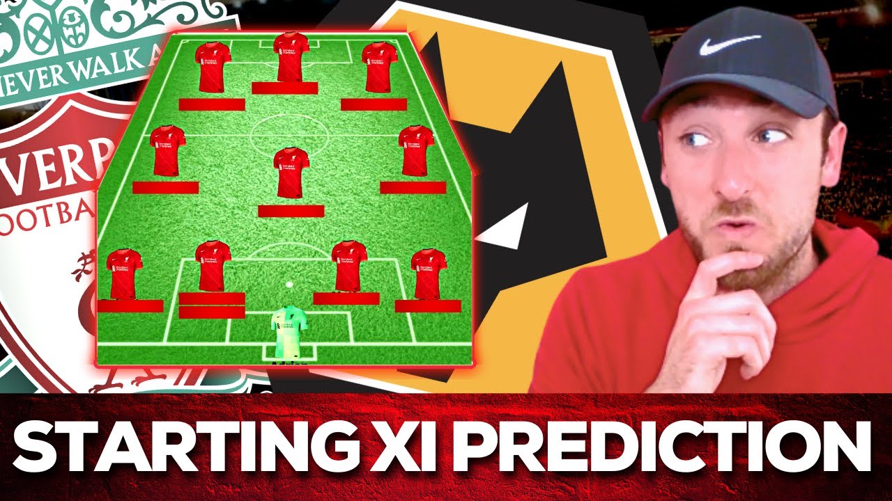 LIVERPOOL vs WOLVES Starting XI Prediction! Will Darwin Nunez Be Fit ...