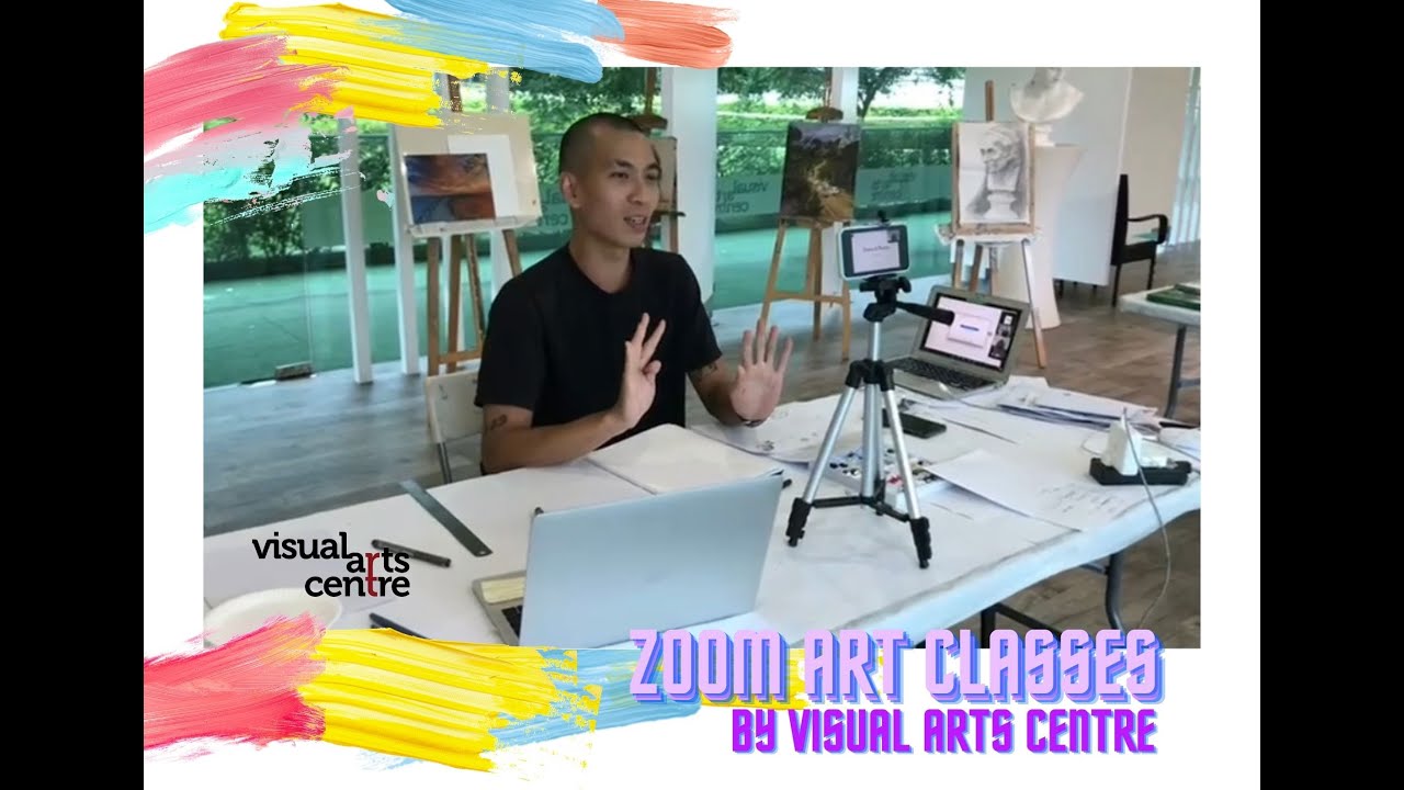 Visual Arts Centre Zoom Art Classes 2021 - Learn Acrylic Painting ...