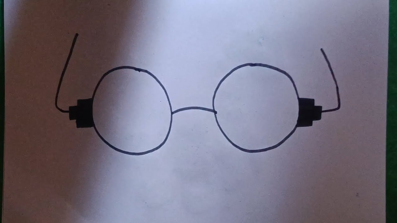 Chashma easy drawing 🔥 - YouTube