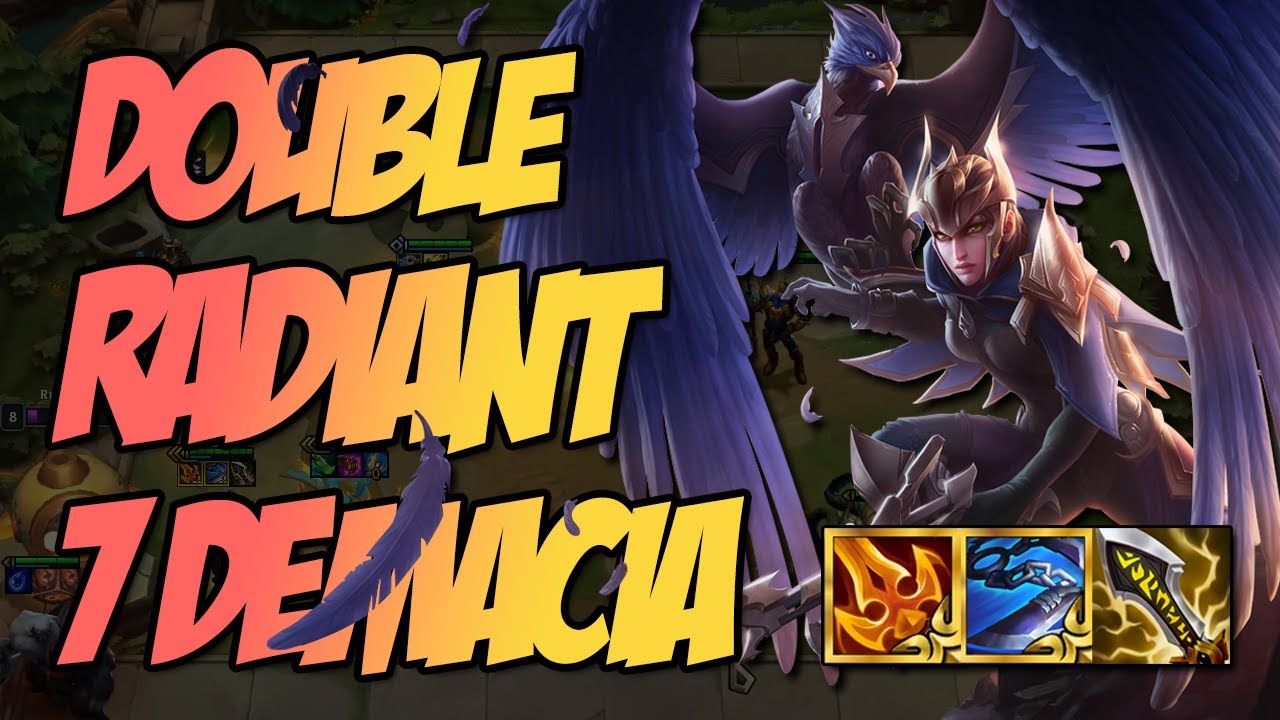 Double Radiant 7 Demacia ⭐⭐⭐ Quinn Youtube