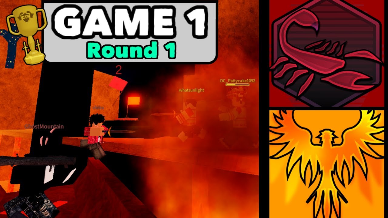 Round 1, Game 1: Scorpions @ Firebirds | Roblox CTF Tournament Season 3 ...