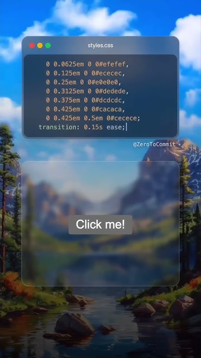 Css Button Tutorial Subscribe For More Tutorials🧑💻 Csstutorial Coding Webtutorials Css