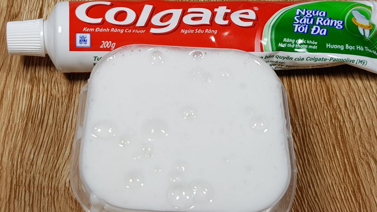 Toothpaste Colgate Slime and Sugar Brown!! Slime Test with Sugar - YouTube