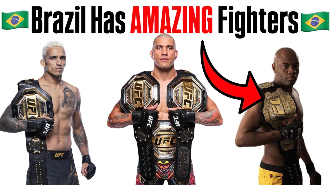 The Top 10 Greatest Brazilian UFC Fighters Of All Time - YouTube