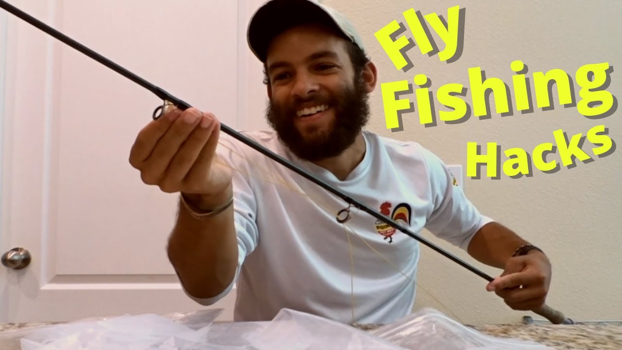 Fly fishing DIY Hacks - YouTube