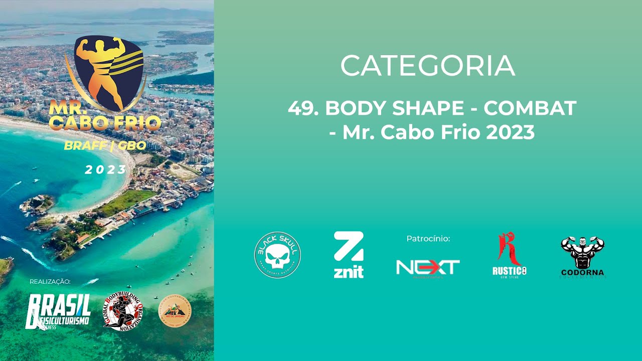 49. Body Shape - Combat - Mr. Cabo Frio 2023 - YouTube