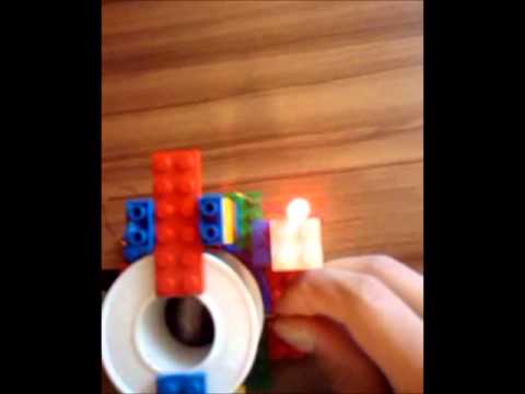 Electric Generator with Lego - YouTube