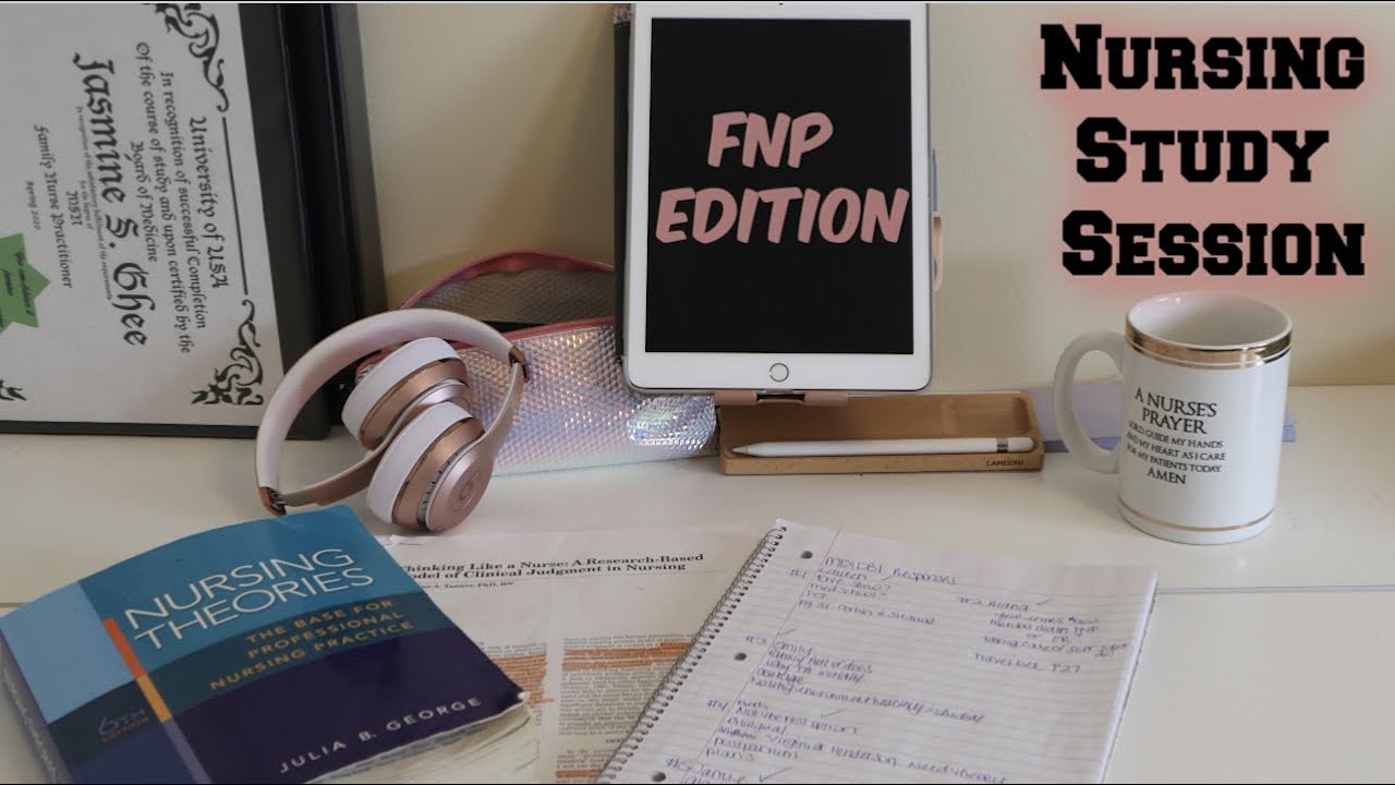 Studying for 15 hours| FNP Vlog| Nursing - YouTube