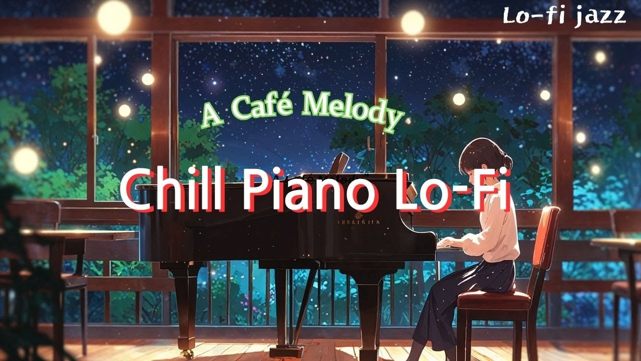 Chill Piano Lo-Fi .Lo-fi jazz ,Beats . A Café Melody Chill Night. Music ...