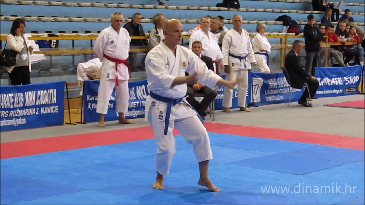Seiryu Uechi ryu kata competitive performance - YouTube